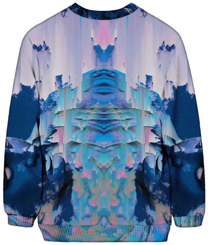 Vaporwave & Aesthetic Clothing | Distorted Visage Sweatshirt – Vapor95