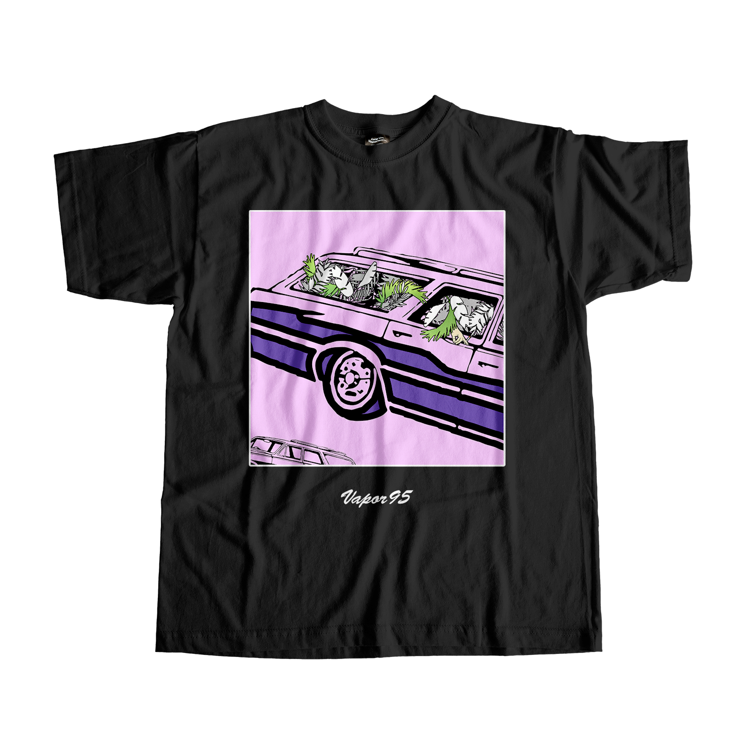 Experience Aesthetic and Vaporwave fashion with Vapor95's Graphic Tees ...
