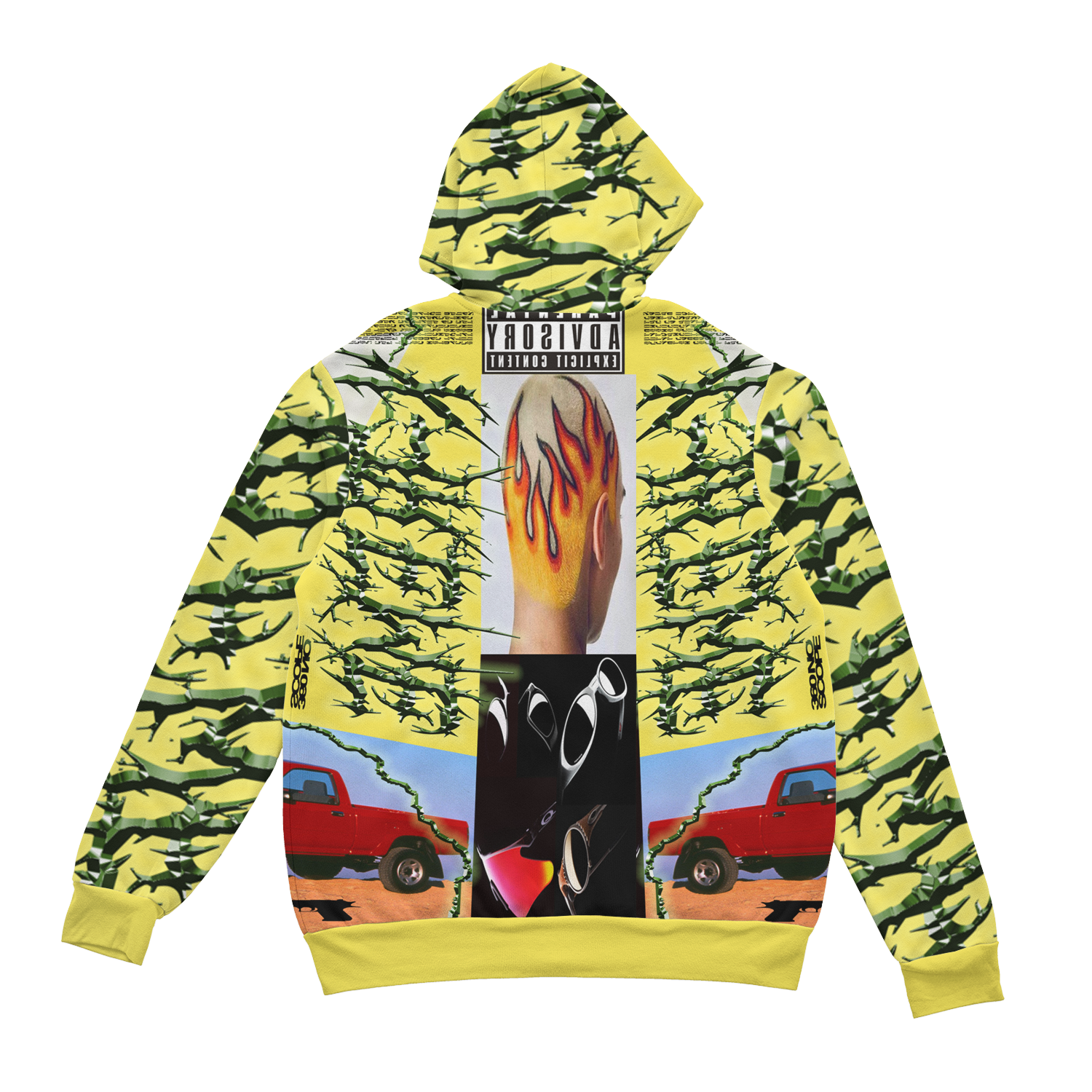 Vaporwave & Aesthetic Clothing | Mega Chad Zip Up Hoodie – Vapor95