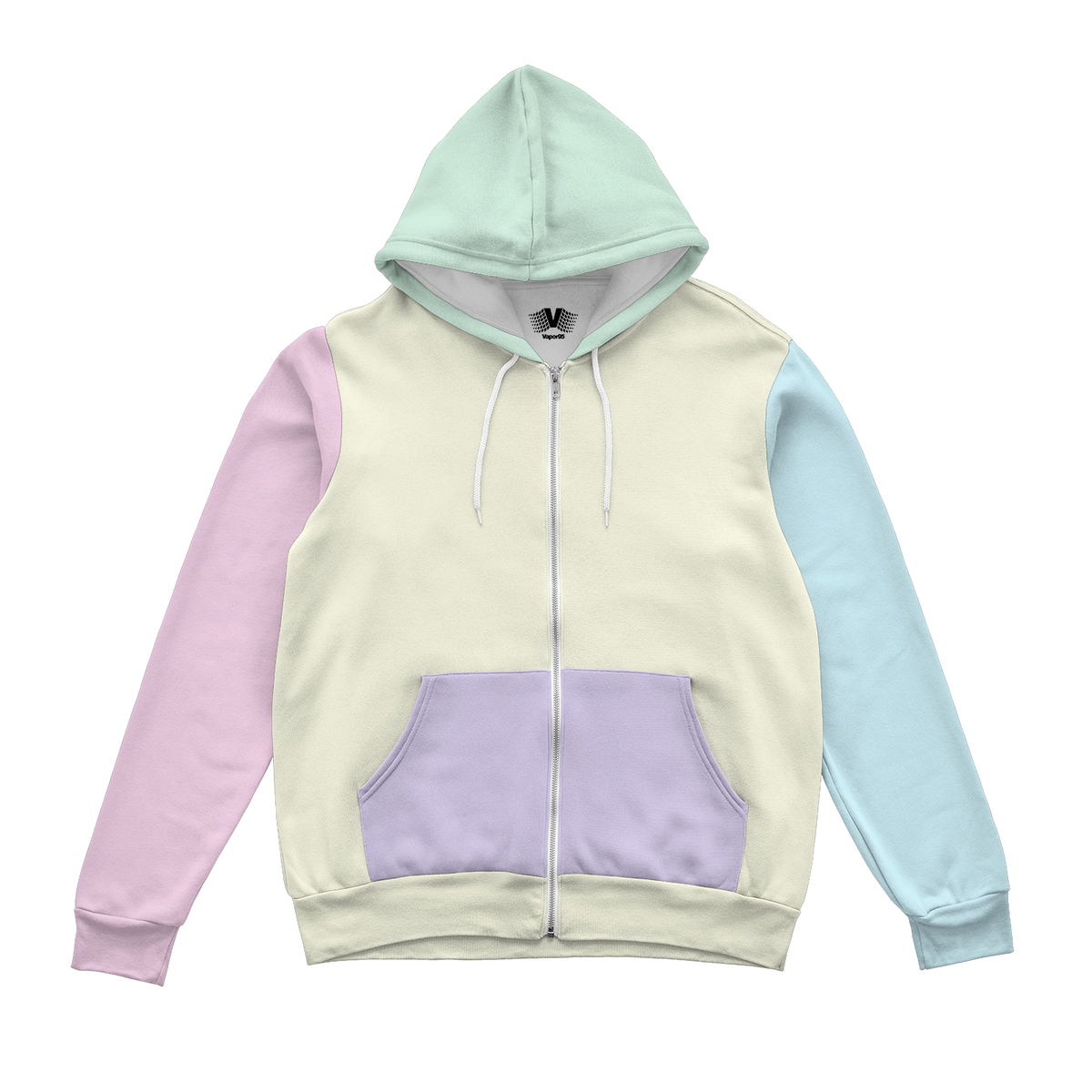 Neapolitan Zip Up Hoodie – Vapor95