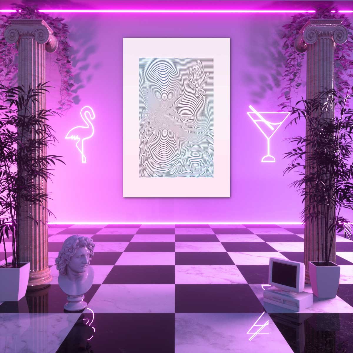 Cymatics Poster – Vapor95